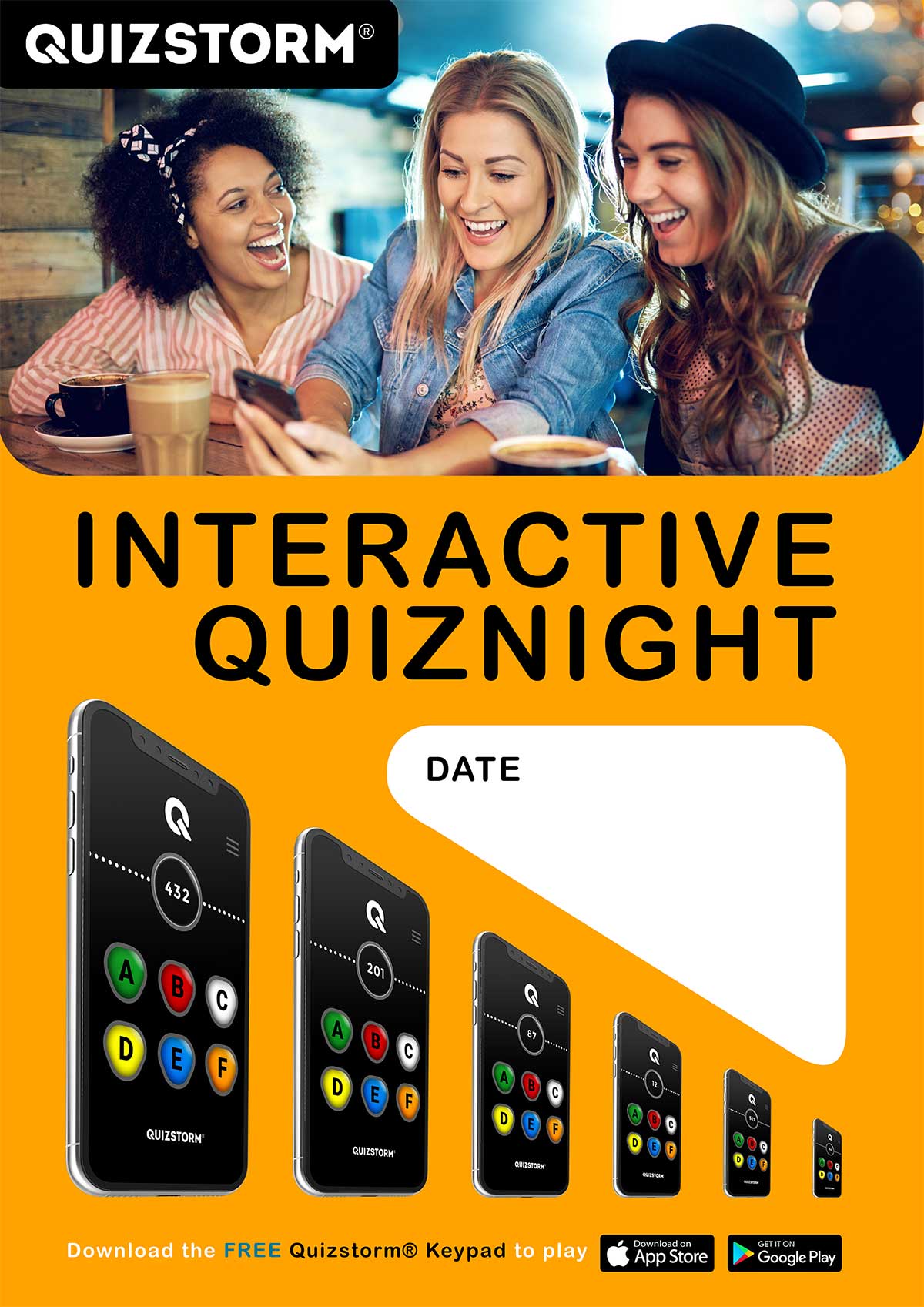 Quizstorm® - Interactive Quiz Nights | Free Trivia & Games App